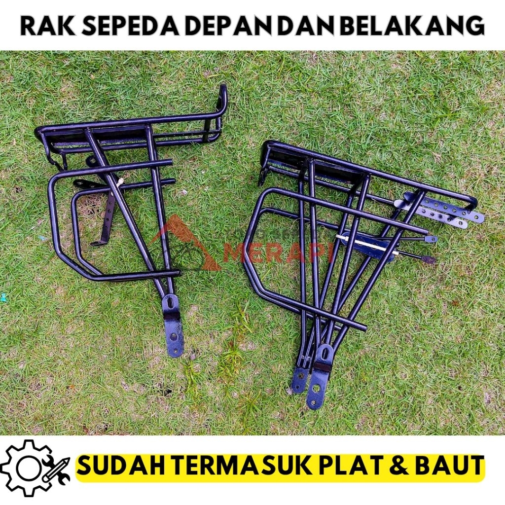 Jual RAK PANIER Sepeda Touring / Boncengan Bagasi / Rak Keranjang ...