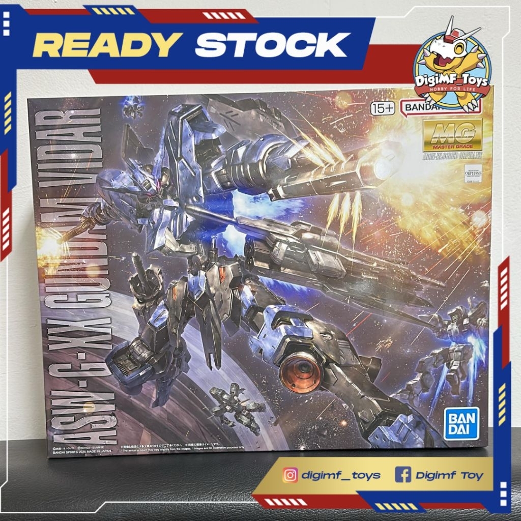 Jual MASTER GRADE MG GUNDAM VIDAR | Shopee Indonesia