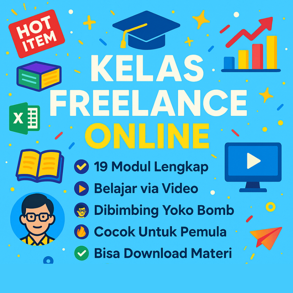 Jual (39) Kelas Online Freelance Panduan Lengkap Menjadi Freelancer Sukses | Shopee Indonesia
