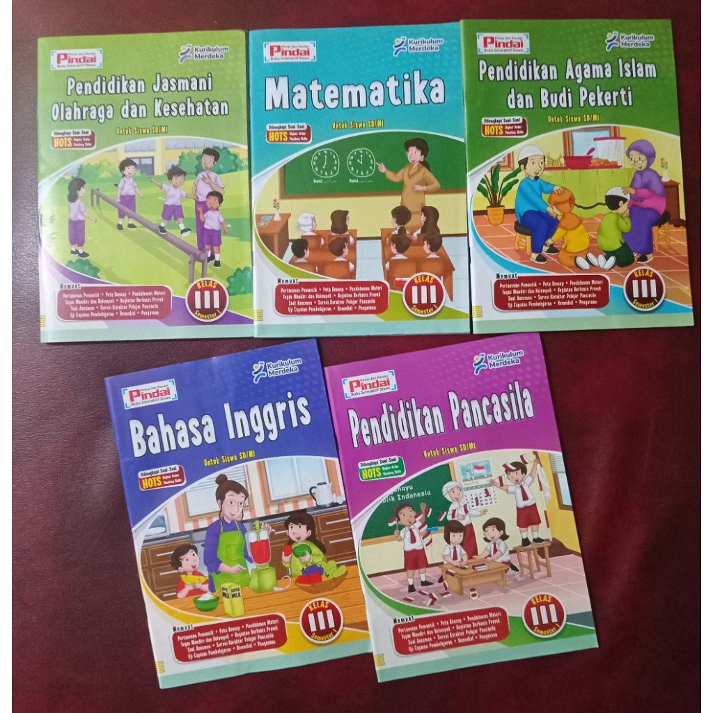 Jual LKS PINDAI untuk kelas 3 semester 1 (2025) kurikulum merdeka CV.ARYA DUTA | Shopee Indonesia