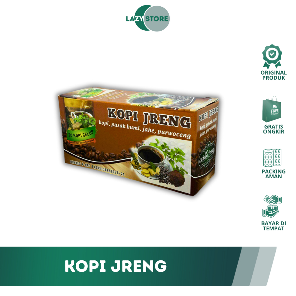 Jual KOPI CELUP - kopi jreng 20 kantong celup / kopi celup superprima ...
