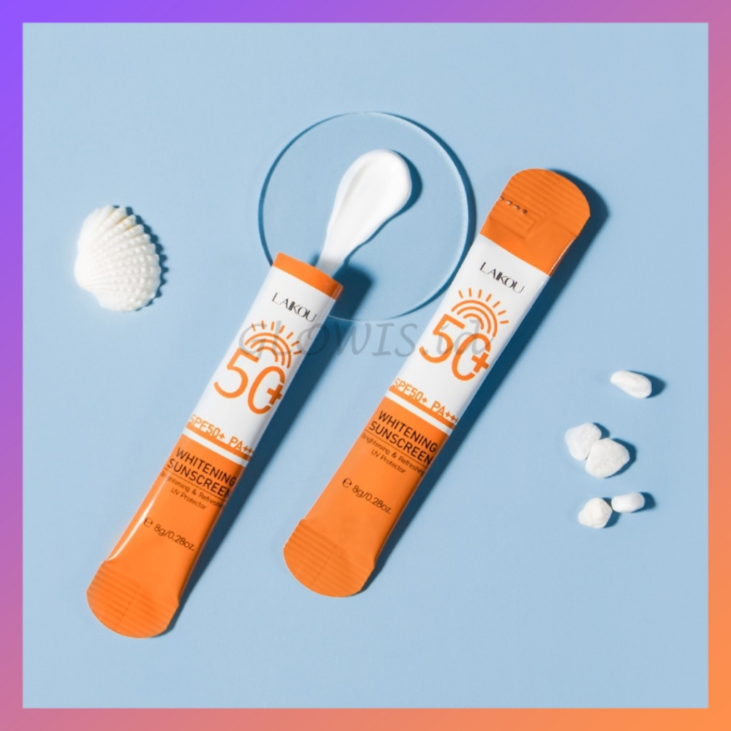 Jual LAIKOU Sunscreen Isolation Sachet SPF 50 PA+ Sun Block Wajah Tahan ...