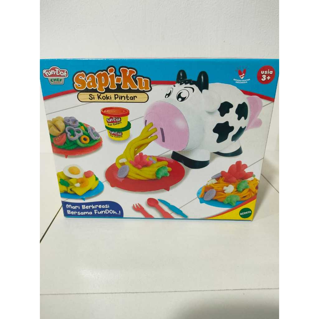 Jual KIDZOONAA - FUNDOH SAPIKU FUN-DOH KITCHEN MEMBUAT MIE PASTA ...
