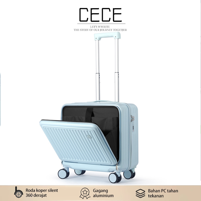Jual 【CECE】TRAVEL Koper PILOT A965 18 inch Koper Kabin slot laptop ...