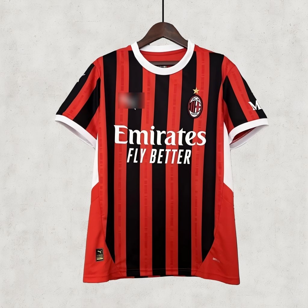 Jual Jersey Bola Ase Milan Home 24/25 GO | Shopee Indonesia