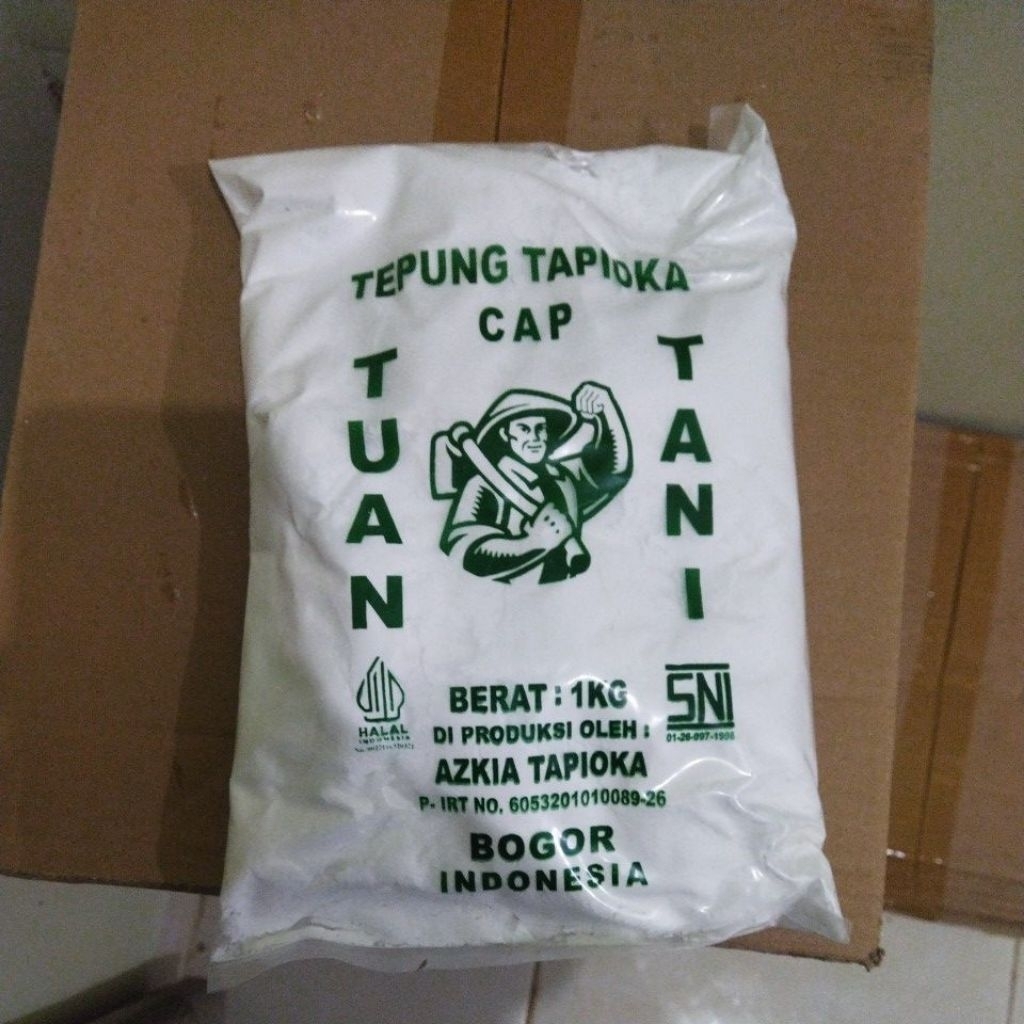 Jual TAPIOKA CAP TUAN TANI BERAT 1KG | Shopee Indonesia