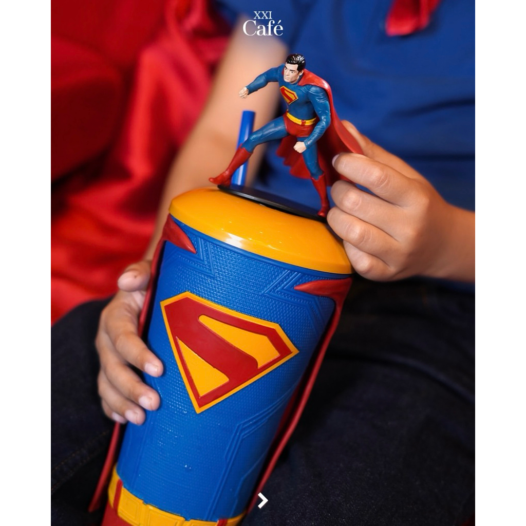 Jual Tumbler SUPERMAN EXCLUSIVE MERCHANDISE Official XXI Cafe (ORI ...