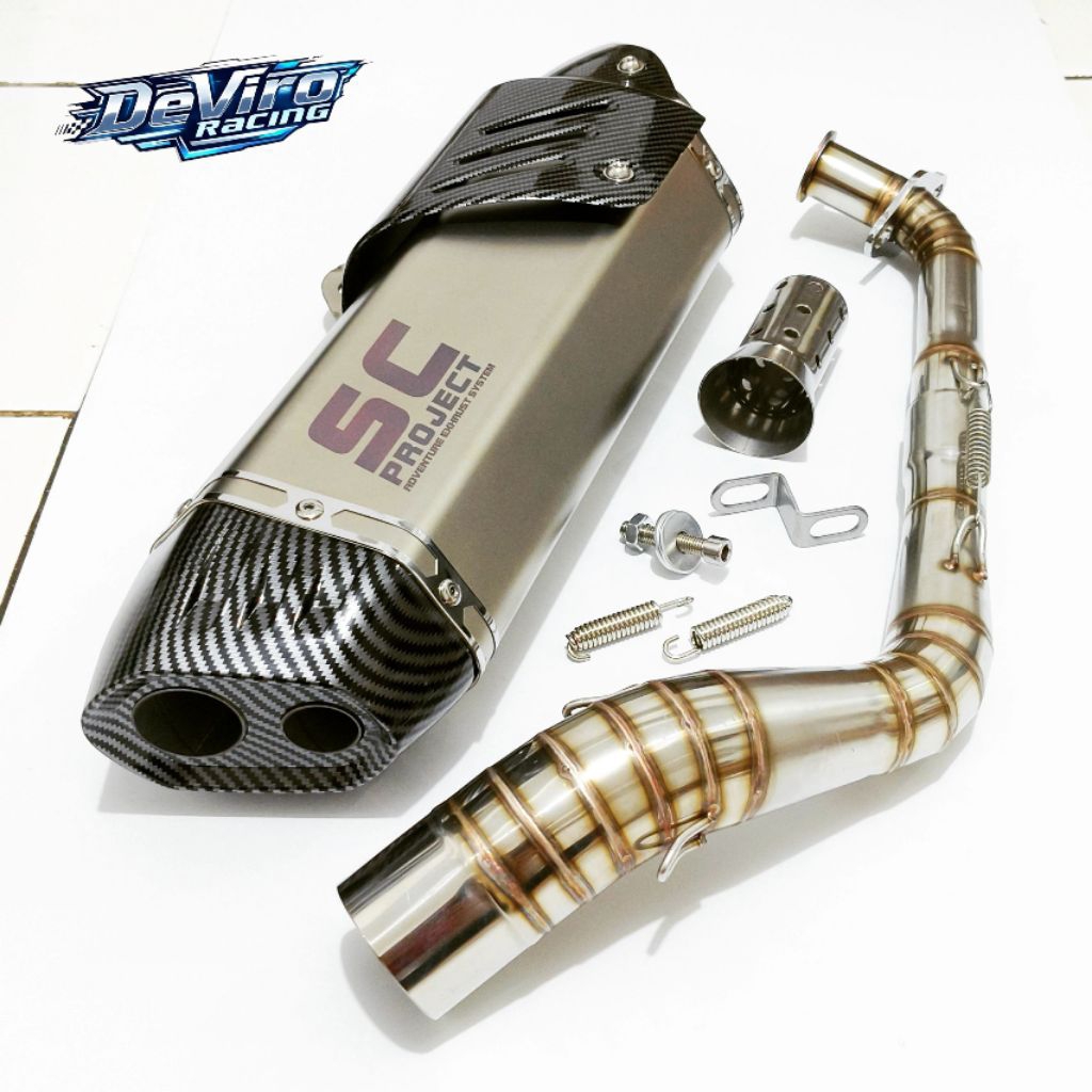 Jual Knalpot SC-Project Adventure Import Full System NMAX TURBO Neo ...