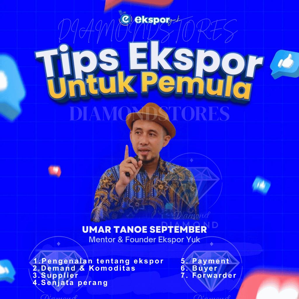 Jual (71) Kelas Ekspor Yuk Indonesia - Belajar Ekspor Langsung Praktek | Shopee Indonesia