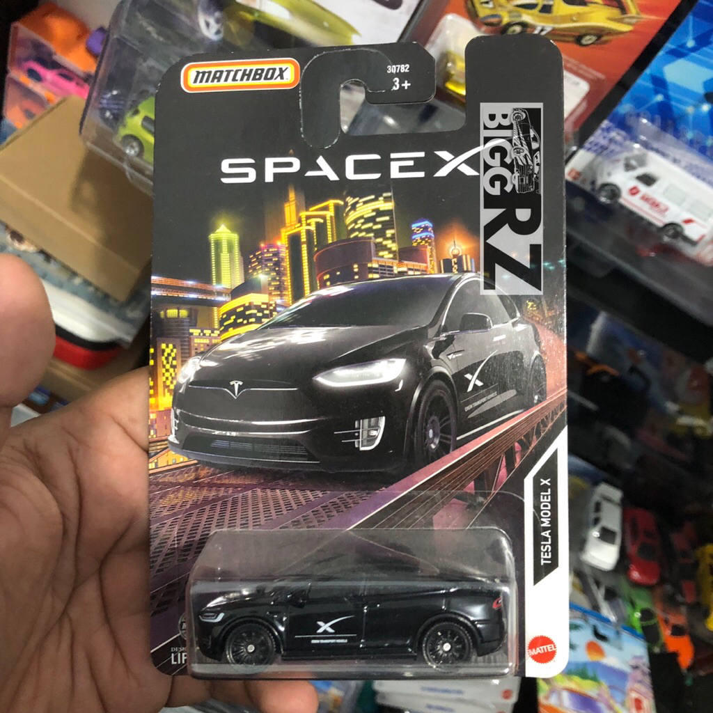 Jual Matchbox Tesla Mode X Space X Elon Musk | Shopee Indonesia