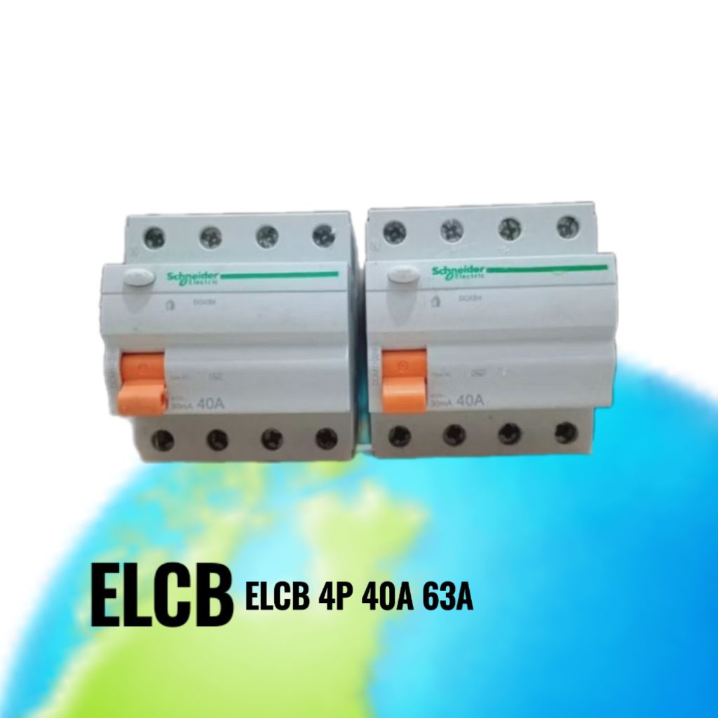 Jual ELCB 4p 40A 63A 4P -SEKEN | Shopee Indonesia