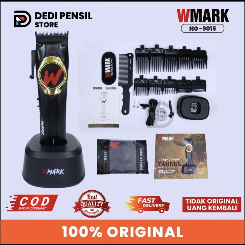 Jual WMARK NG-9015 VECTOR MOTOR HAIR CLIPPER ORIGINAL | Shopee Indonesia