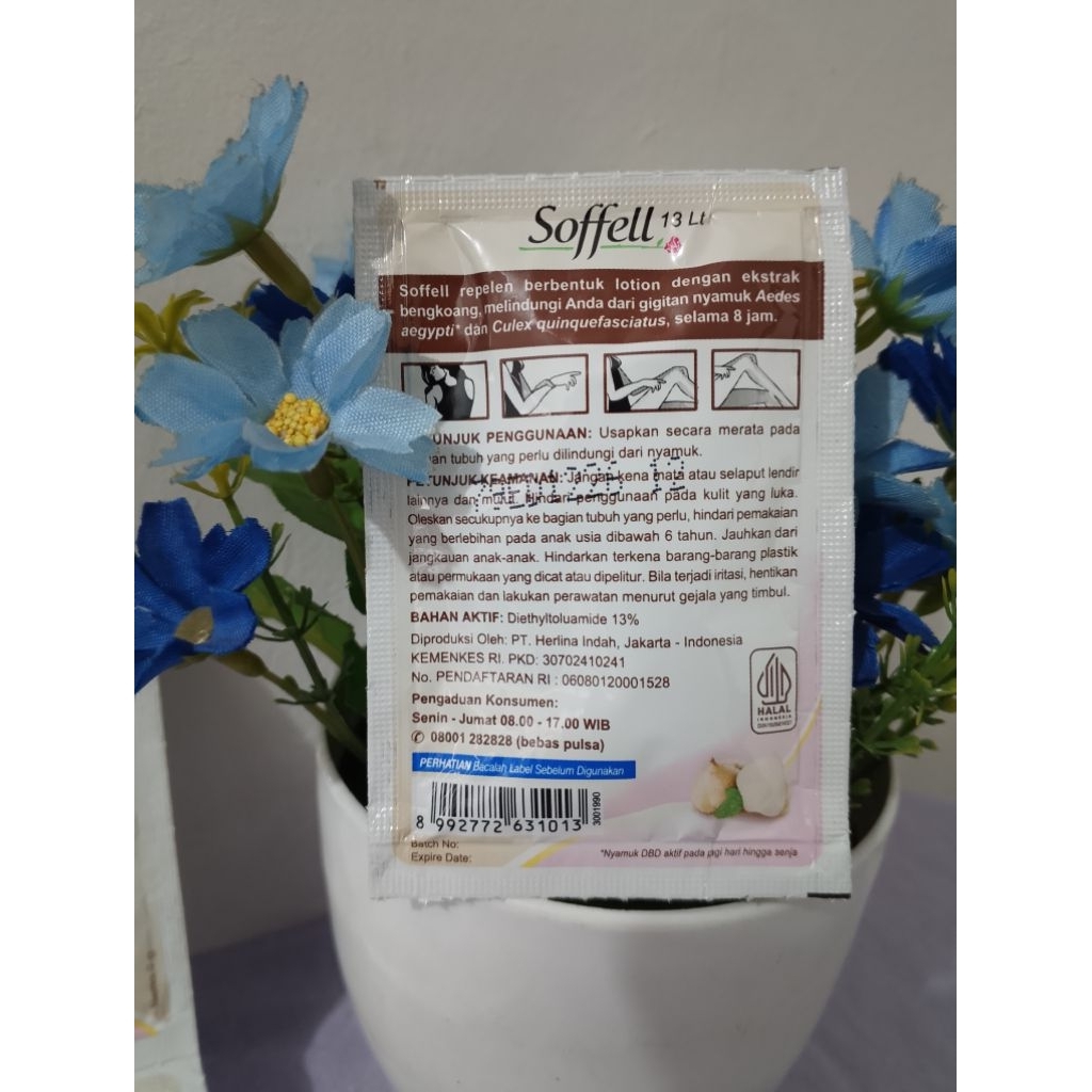 Jual Soffell Bangkuang Soffell Bengkuang kemasan Sachet 9g Lotion Anti ...