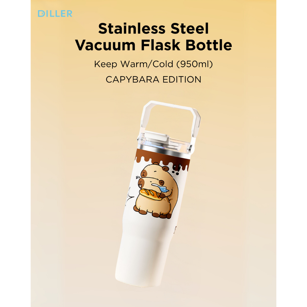 Jual Diller - Tumbler Capybara 950ml / Insulated Tumbler/ Stainless ...