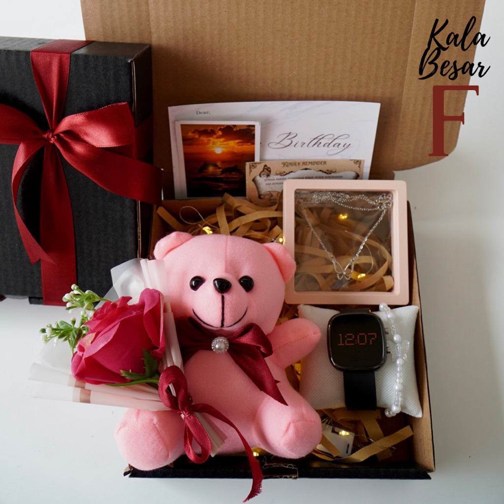 Jual Kado Ulang Tahun Cewek Hampers Kado Wisuda Gift Box Murah Hadiah Pacar Hadiah Sidang ...
