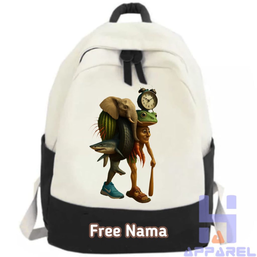 Jual TAS RANSEL ANAK ANOMALI TRIPA TROPA TRALALA TUNG TUNG FREE NAMA ...