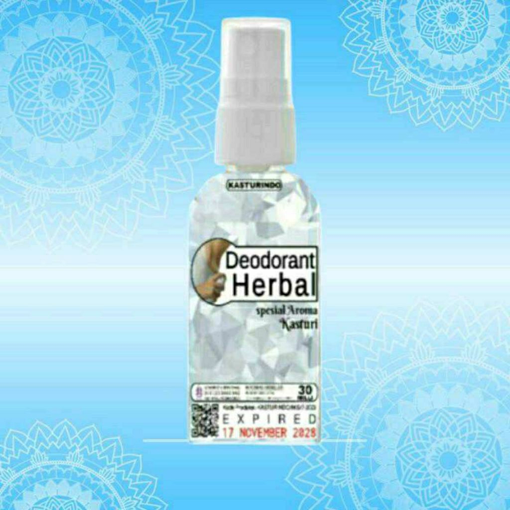 Jual Deodoran Herbal Tawas Aroma Kasturi isi 30 Milli / Reksona ...