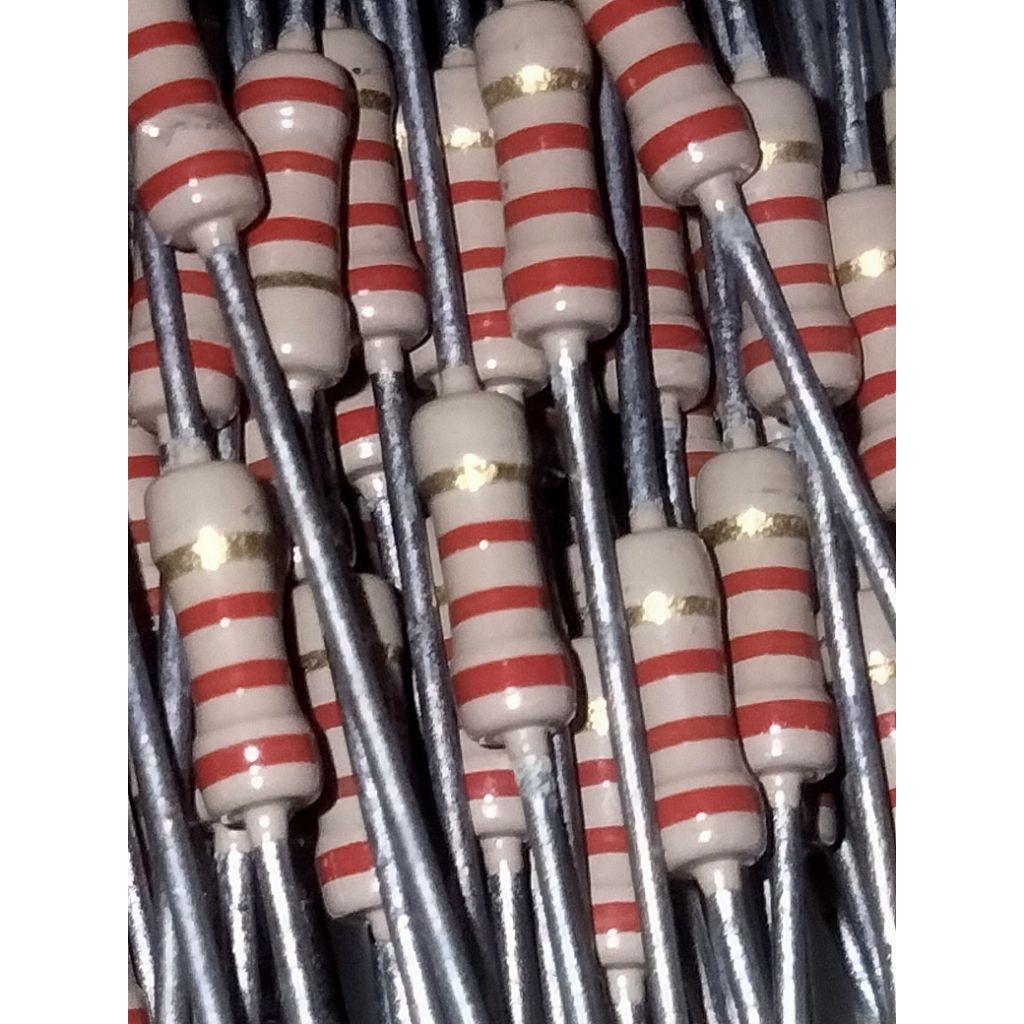 Jual Resistor carbon film 2k2 1/4w taiwan (10pcs) | Shopee Indonesia