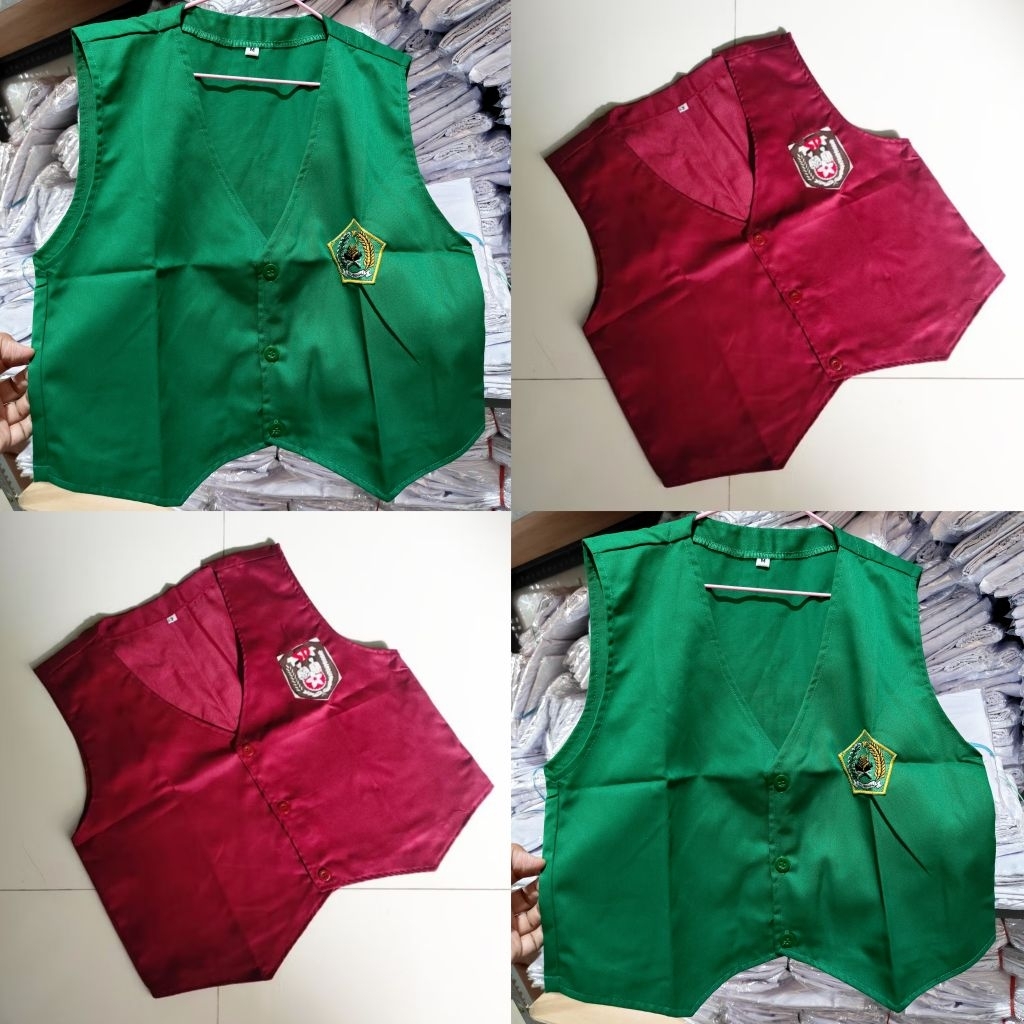Jual Rompi SD/MI | Rompi Merah SD | Rompi Hijau MI | Seragam Sekolah ...