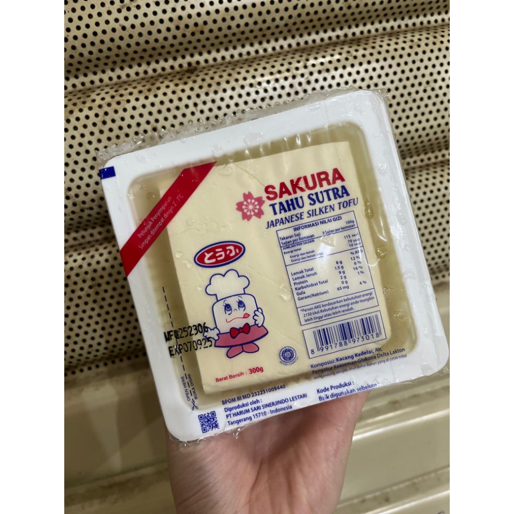 Jual Tahu Sutera Tahu Kotak Sakura 300g | Shopee Indonesia