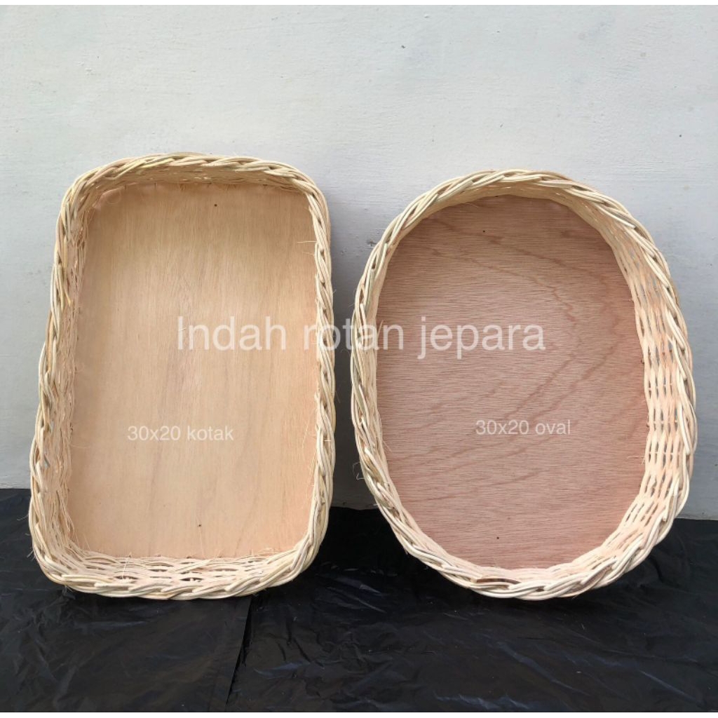 Jual Keranjang rotan kotak ukuran 30x20cm | Shopee Indonesia