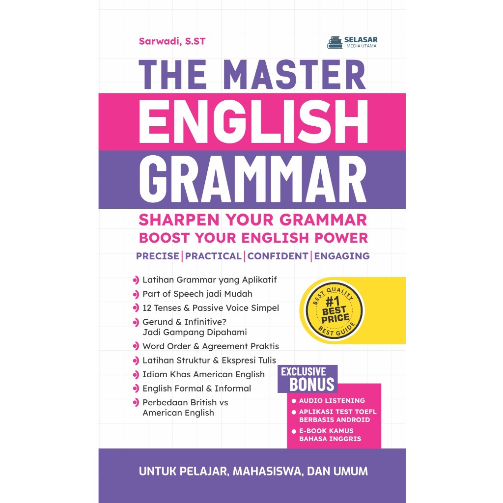 Jual Buku The Master English Grammar (Sharpen Your Grammar) | Selasar ...