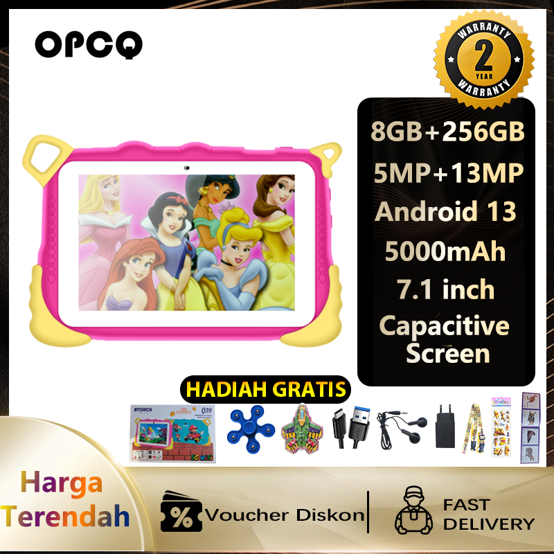 Jual OPCQ【Beli 1 Gratis 8】8GB+256GB Tablet Anak Android13 Tablet ...