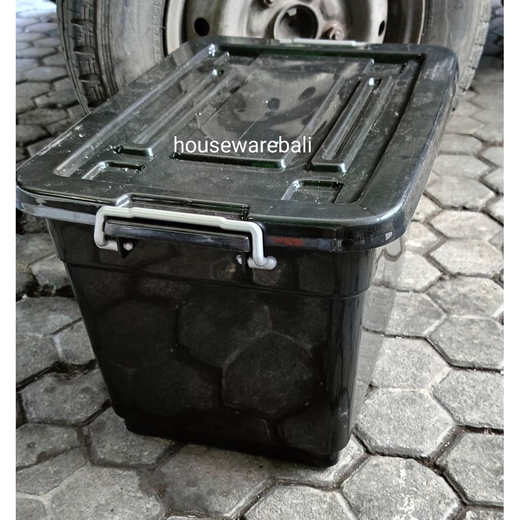 Jual Container Box Maximal 30L Hitam Box Serbaguna Container Hitam ...