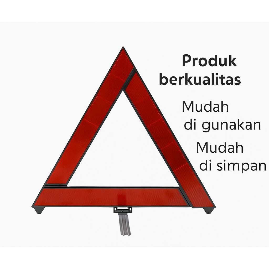 Jual Segitiga Parkir Parking Emergency Pengaman Mobil Rambu Tanda ...