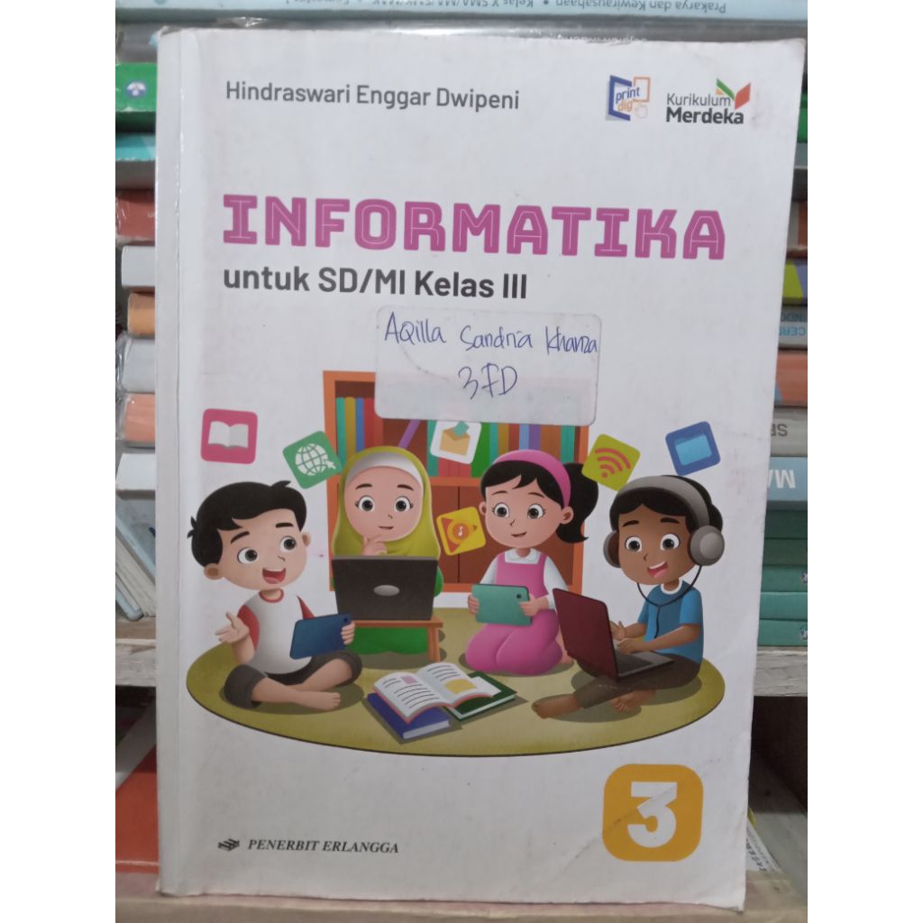 Jual Informatika Kelas 3 SD Kurikulum Merdeka | Shopee Indonesia
