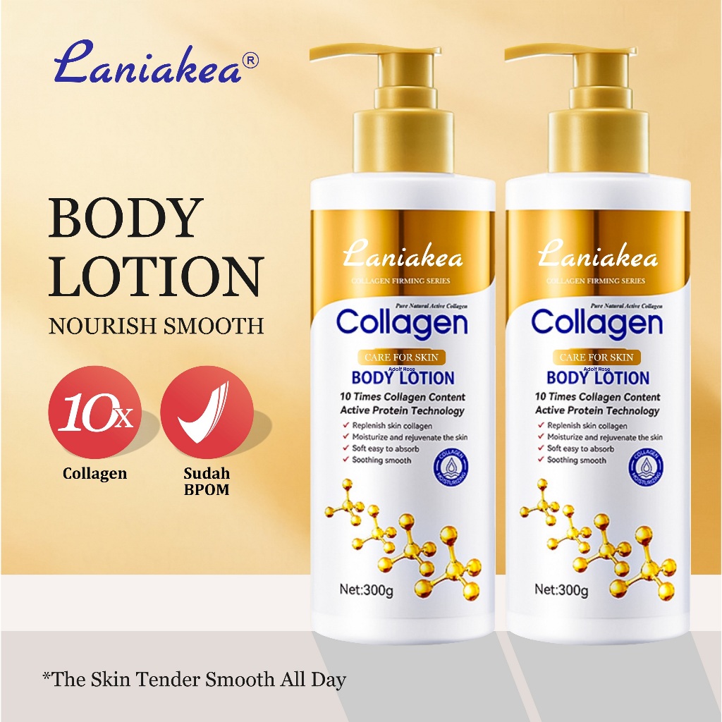 Jual [BPOM] Collagen Body Lotion Nourish Smooth By Laniakea Mencerahkan ...