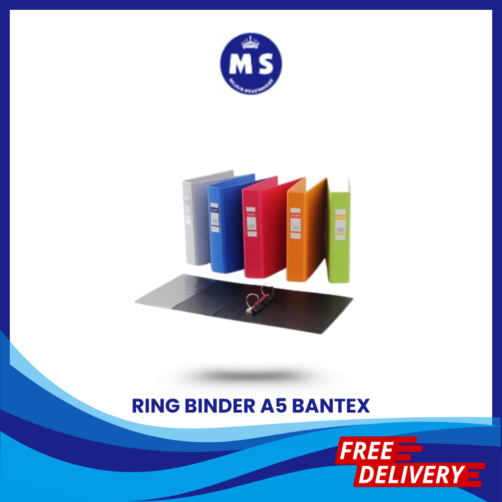 Jual BINDER A5 25MM BANTEX / ORDNER BINDER 8221 | Shopee Indonesia