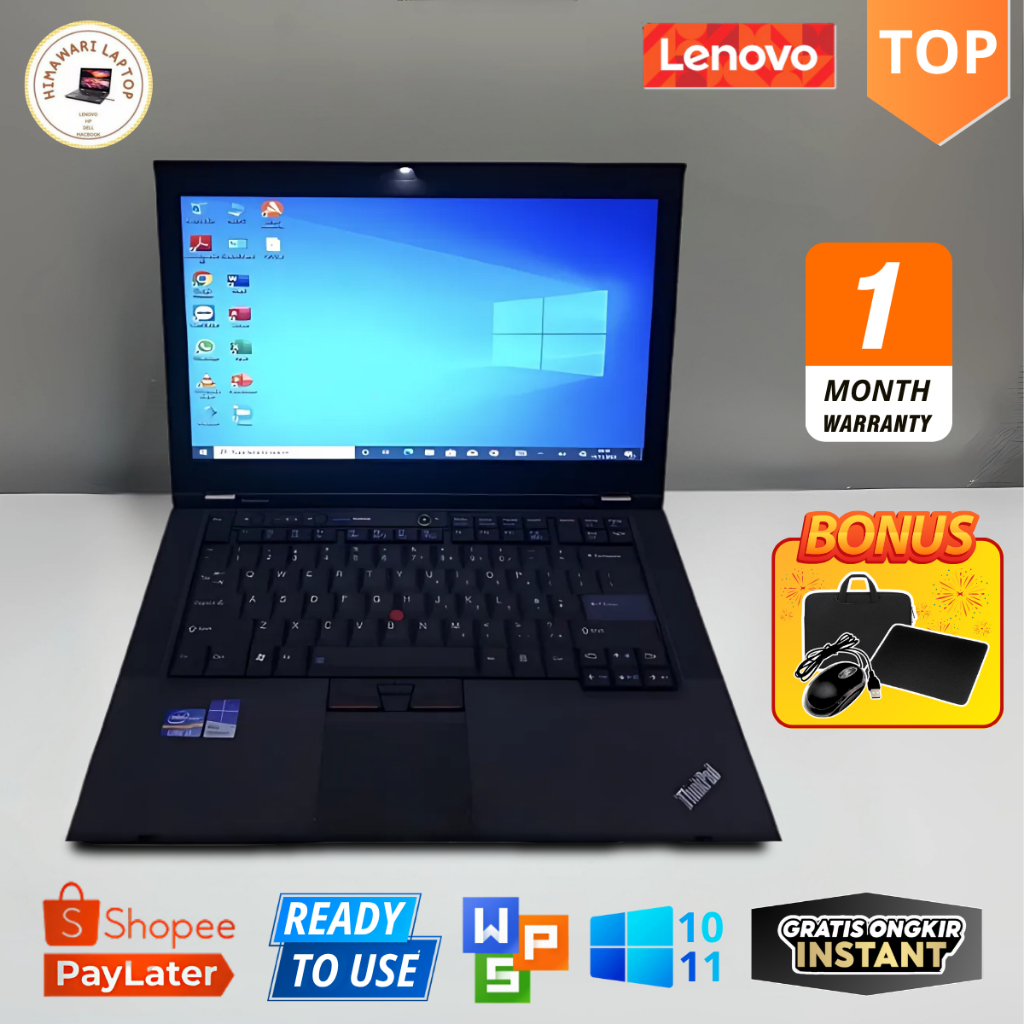 Jual Laptop Lenovo Thinkpad T420 Core I3/I5/I7 Gen 2 - Layar 14" MURAH ...