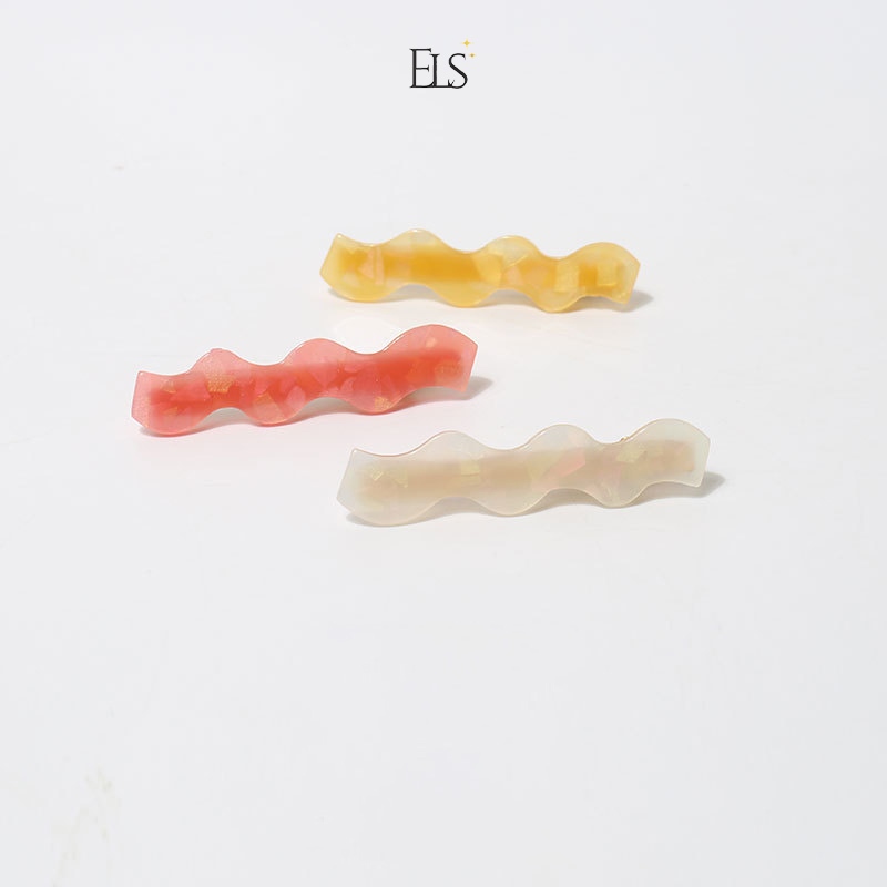 Jual ELSA Jepit Poni Gelombang Motif Korean Cute Hair Seamless Clip ...