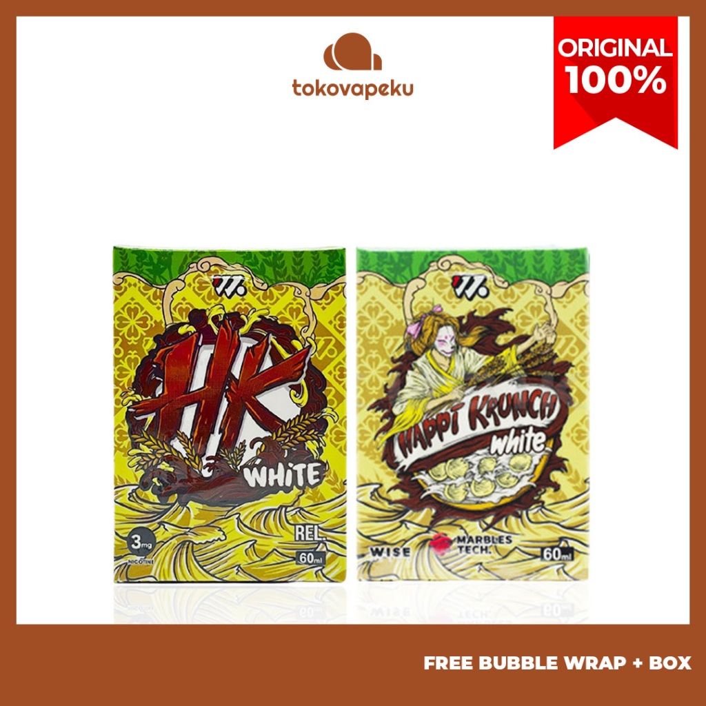 Jual HAPPI KRUNCH V2 WHITE HAPPI KRUNCH 60ML by WISE JUICE X ARIFFARISAN | Shopee Indonesia