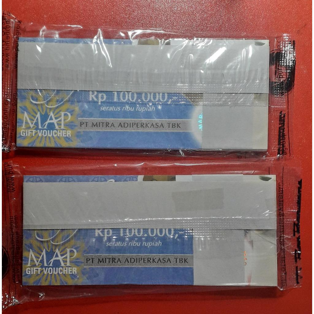 Jual Voucher MAP @100rb 100 lembar (2pak) | Shopee Indonesia