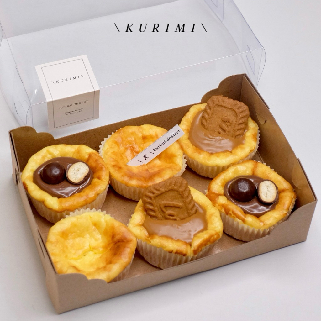 Jual Mini Burnt Cheese Cake | KURIMI DESSERT | Shopee Indonesia