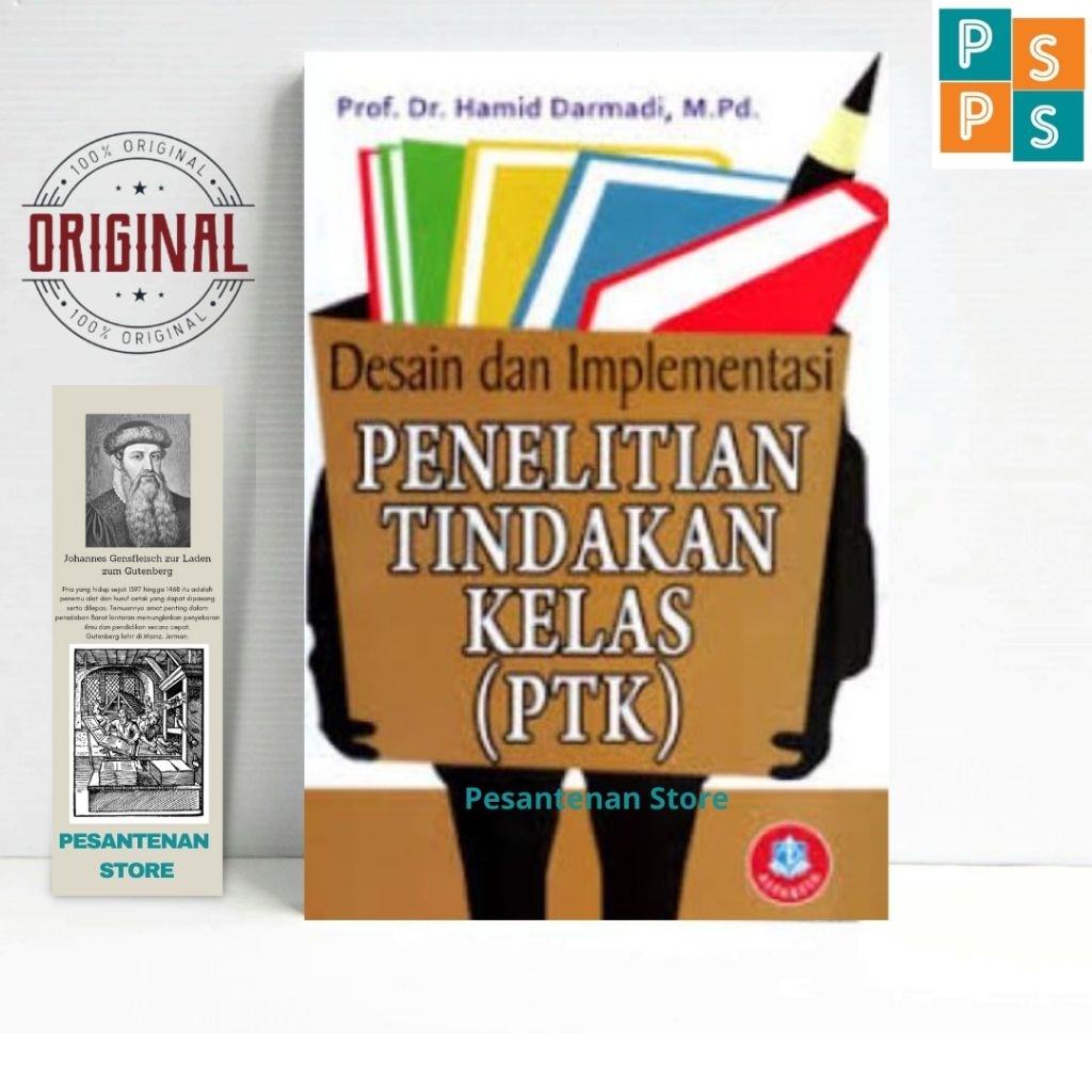 Jual Buku Desain dan Implementasi Penelitian Tindakan Kelas (PTK) Prof ...