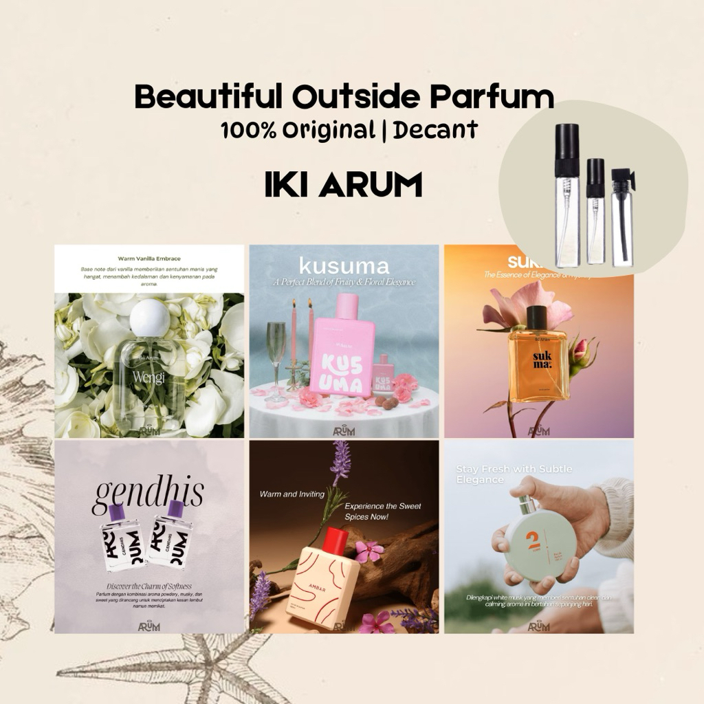 Jual Share in Jar Decant Perfume Parfum Iki Arum | Shopee Indonesia