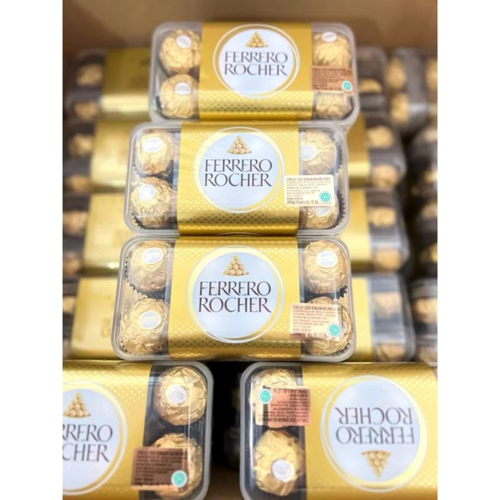 Jual Ferrero rocker cokelat isi 3pcs | Shopee Indonesia