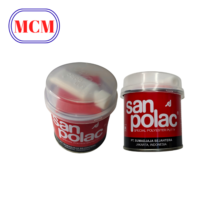 Jual Dempul Sanpolac 1/4 Kg (250 GRAM) DEMPUL SERBAGUNA UNTUK PLASTIK ...