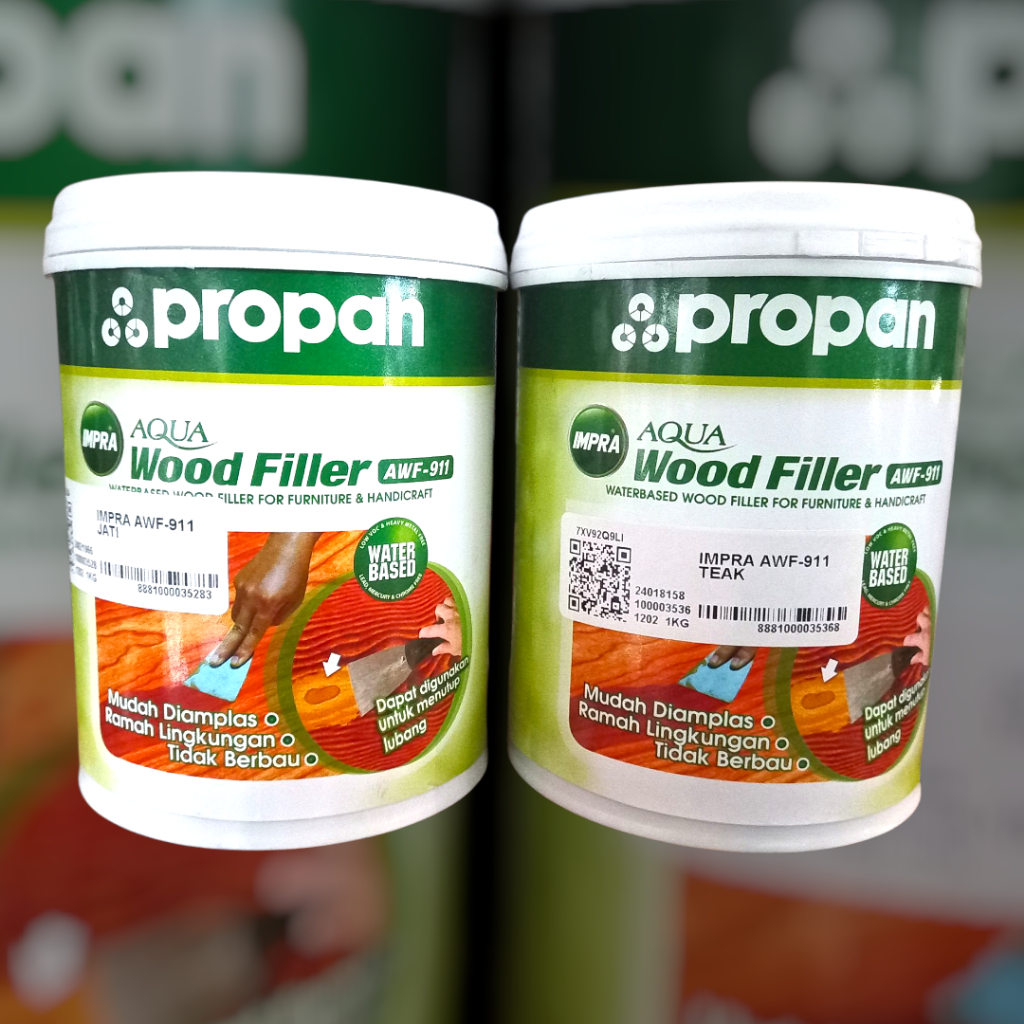 Jual PROPAN DEMPUL KAYU WATERBASE 1 Kg - Propan Aqua Wood Filler 1 Kg ...