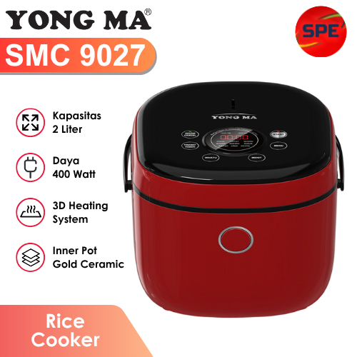 Jual RICE COOKER DIGITAL YONG MA KAPASITAS 2 LITER SMC 9027 GARANSI ...