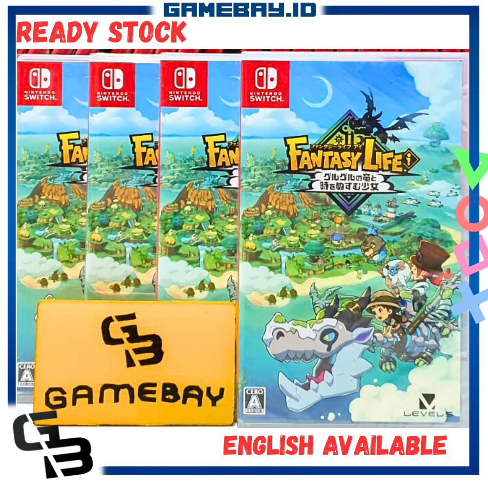 Jual Nintendo Switch Fantasy Life i - The Girl Who Steals Time | Shopee ...