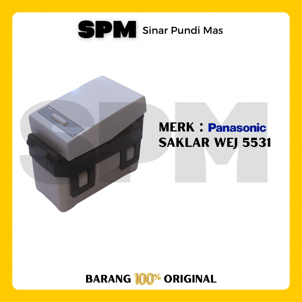 Jual PANASONIC Saklar WEJ 5531 Model Baru ORIGINAL | Shopee Indonesia