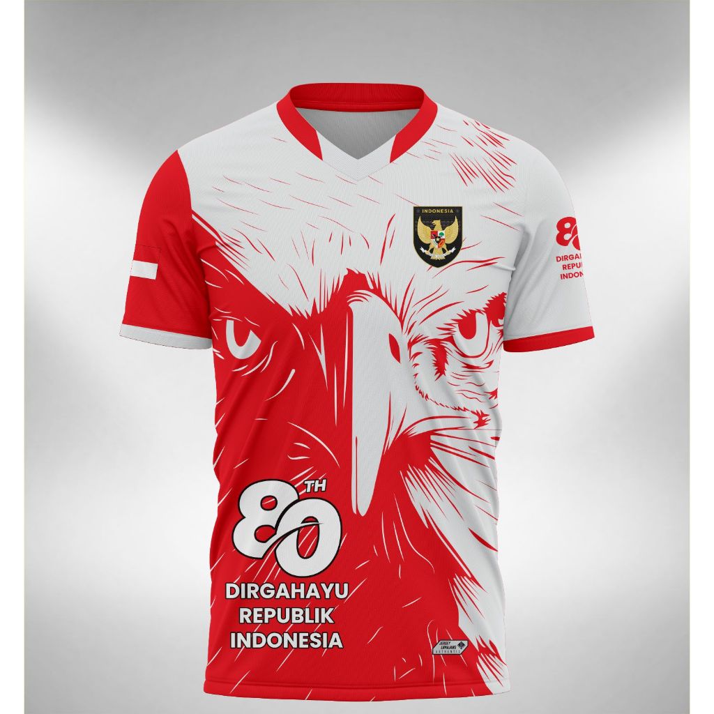 Jual Jersey GARUDA TIMNAS INDONESIA HUT Kemerdekaan RI 80 Tahun 2025 ...