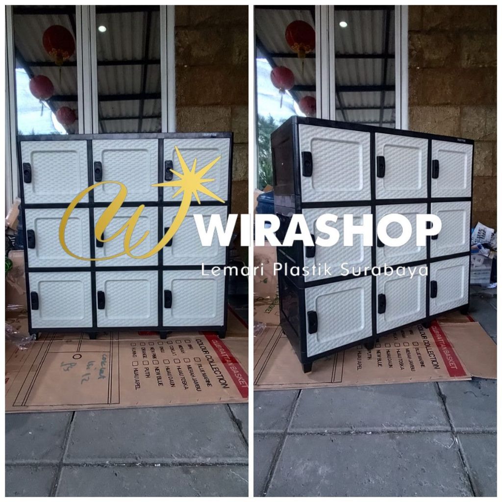 Jual Lemari Pakaian Plastik Rak TV Loker Helm Serbaguna Murah Terlaris ...