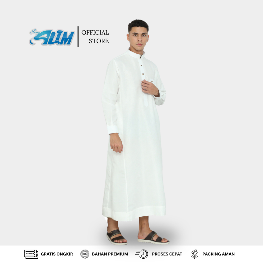 Jual Sang Alim - Jubah Gamis Pria Muslim Premium Mikrotik Gamis Pria ...
