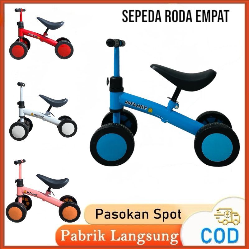 Jual SEPEDA ANAK RODA 4 BALANCE BIKE SEPEDA KESEIMBANGAN SEPEDA ANAK ...