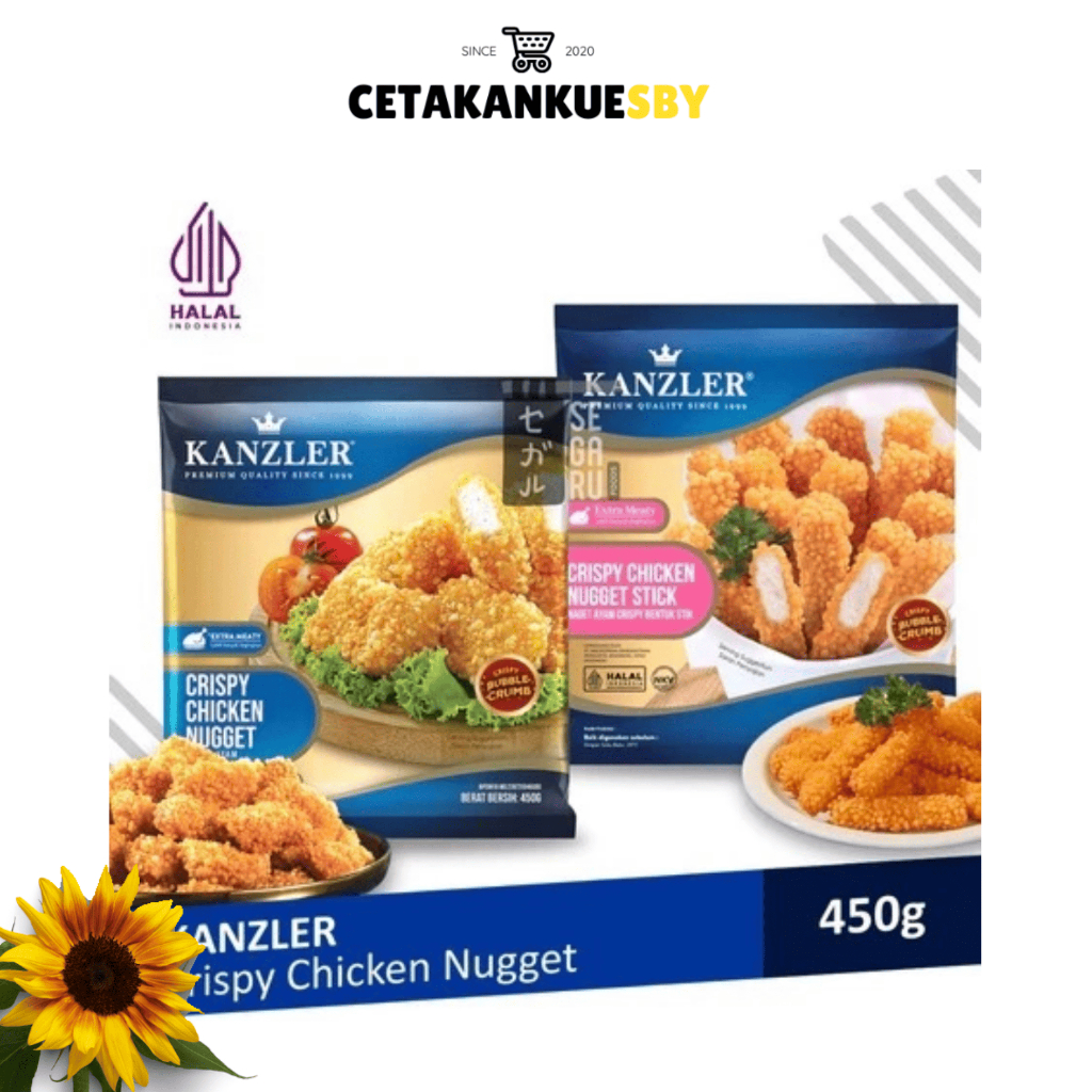 Jual (CKS) Kanzler Chicken Nugget Spicy Stick Original Crispy 450gr ...